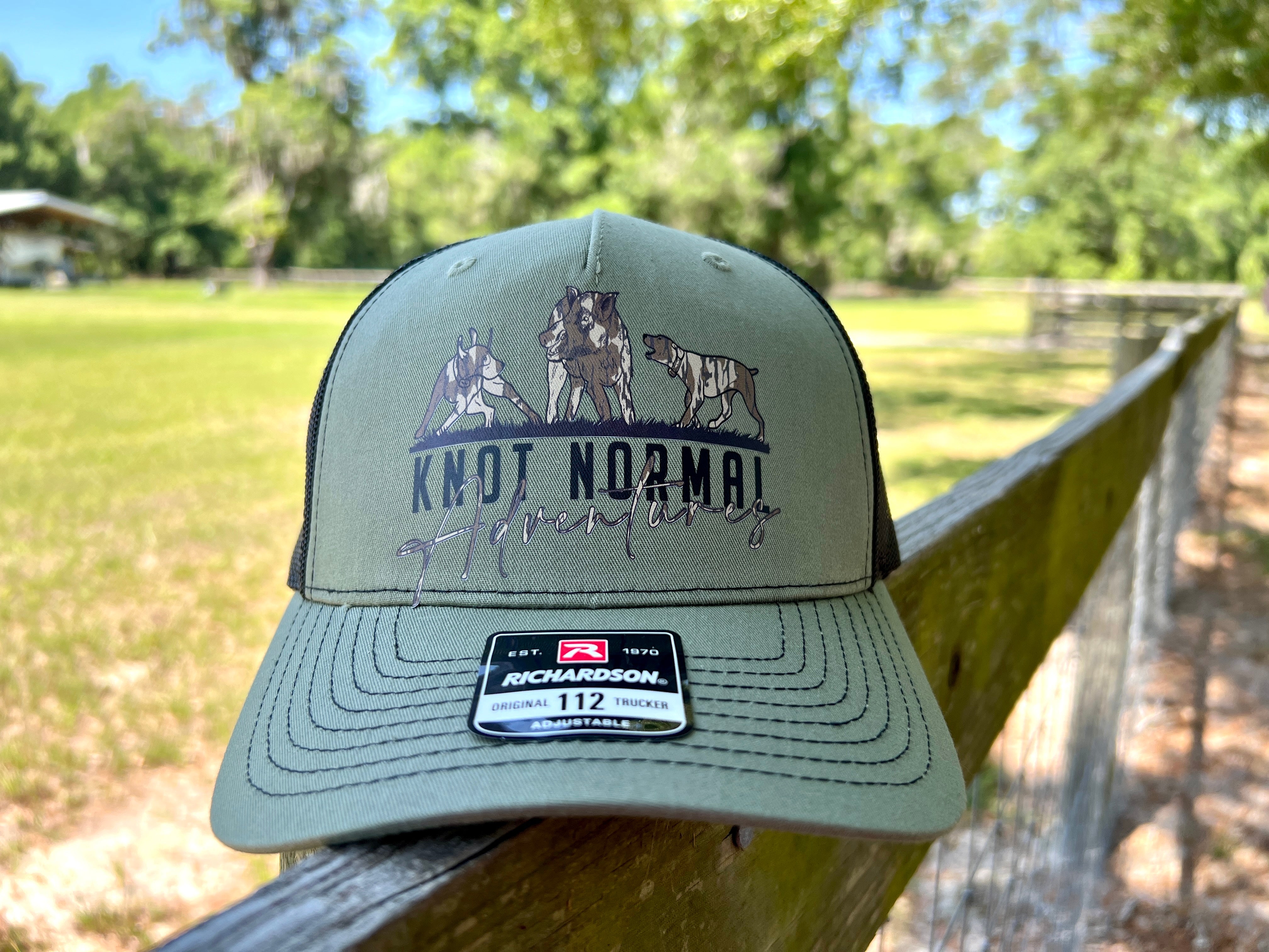 Camo Hog Bay - Green – Knot Normal Adventures Merchandise